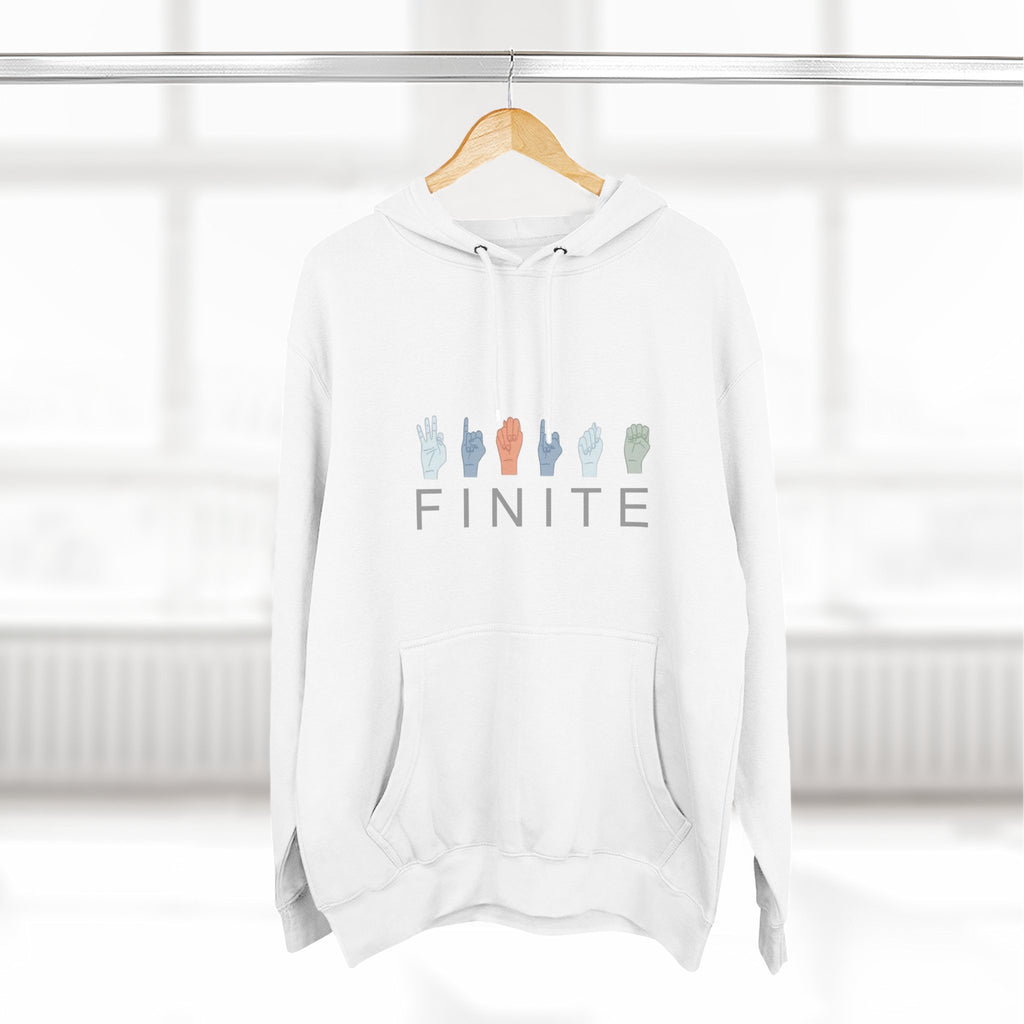 Finite Hoodie - Sign Language Design – Finite Wear